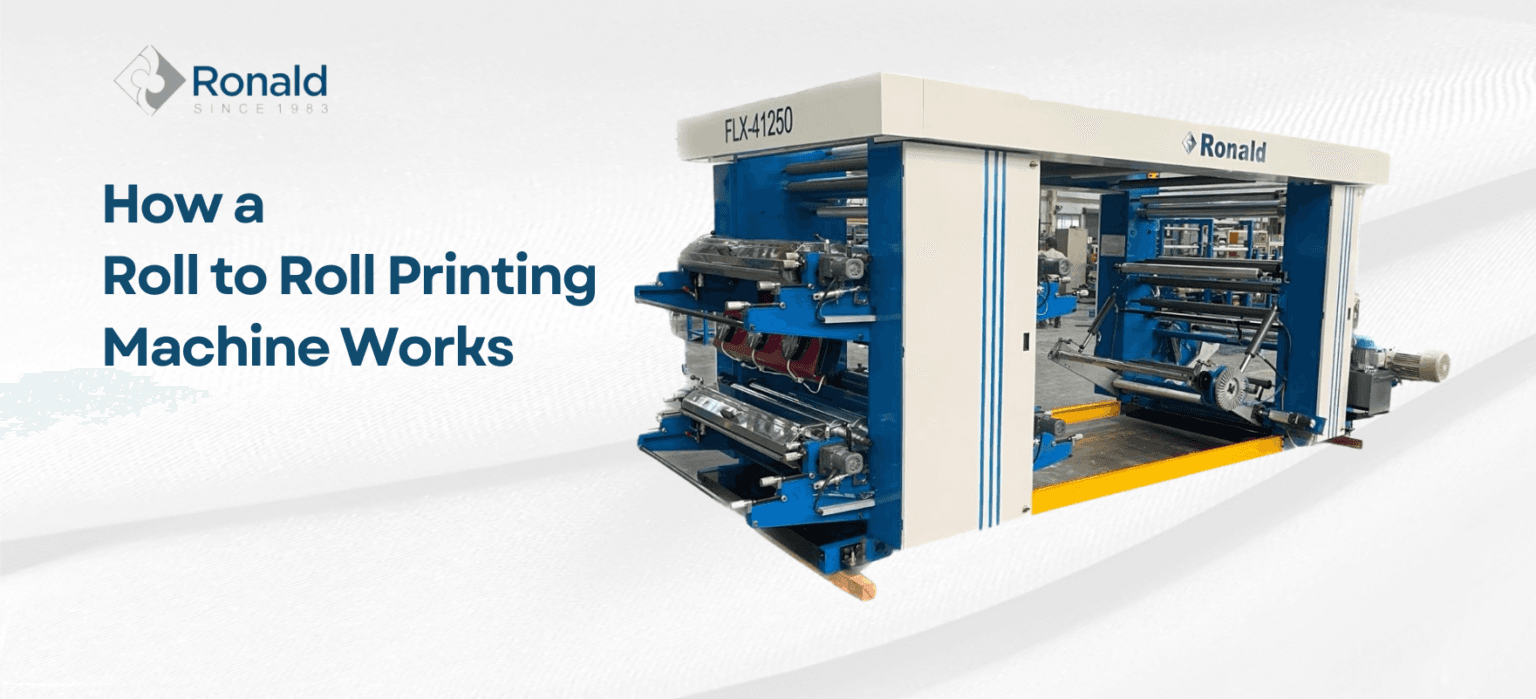 Roll to Roll Printing Machine - Ronald Web Offset