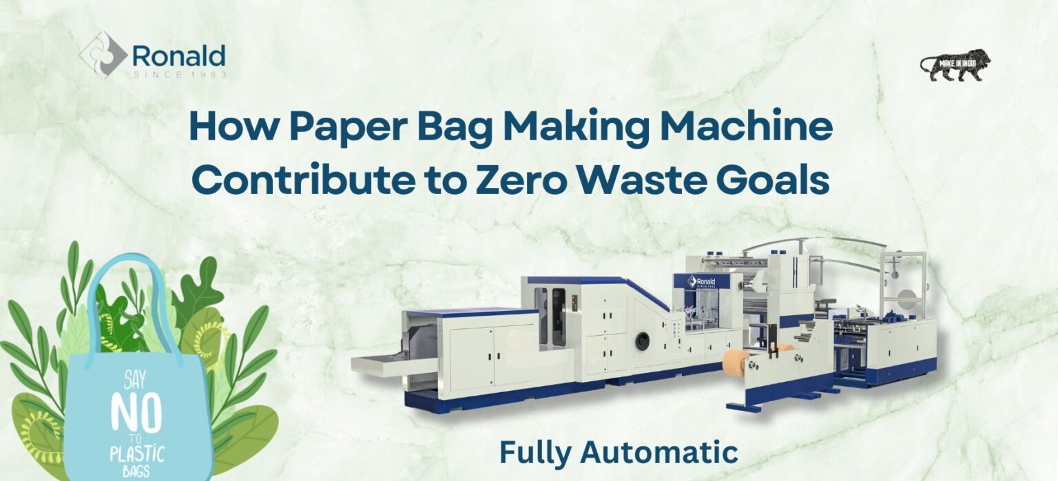 Paper Bag Making Machines for Zero Waste Goals